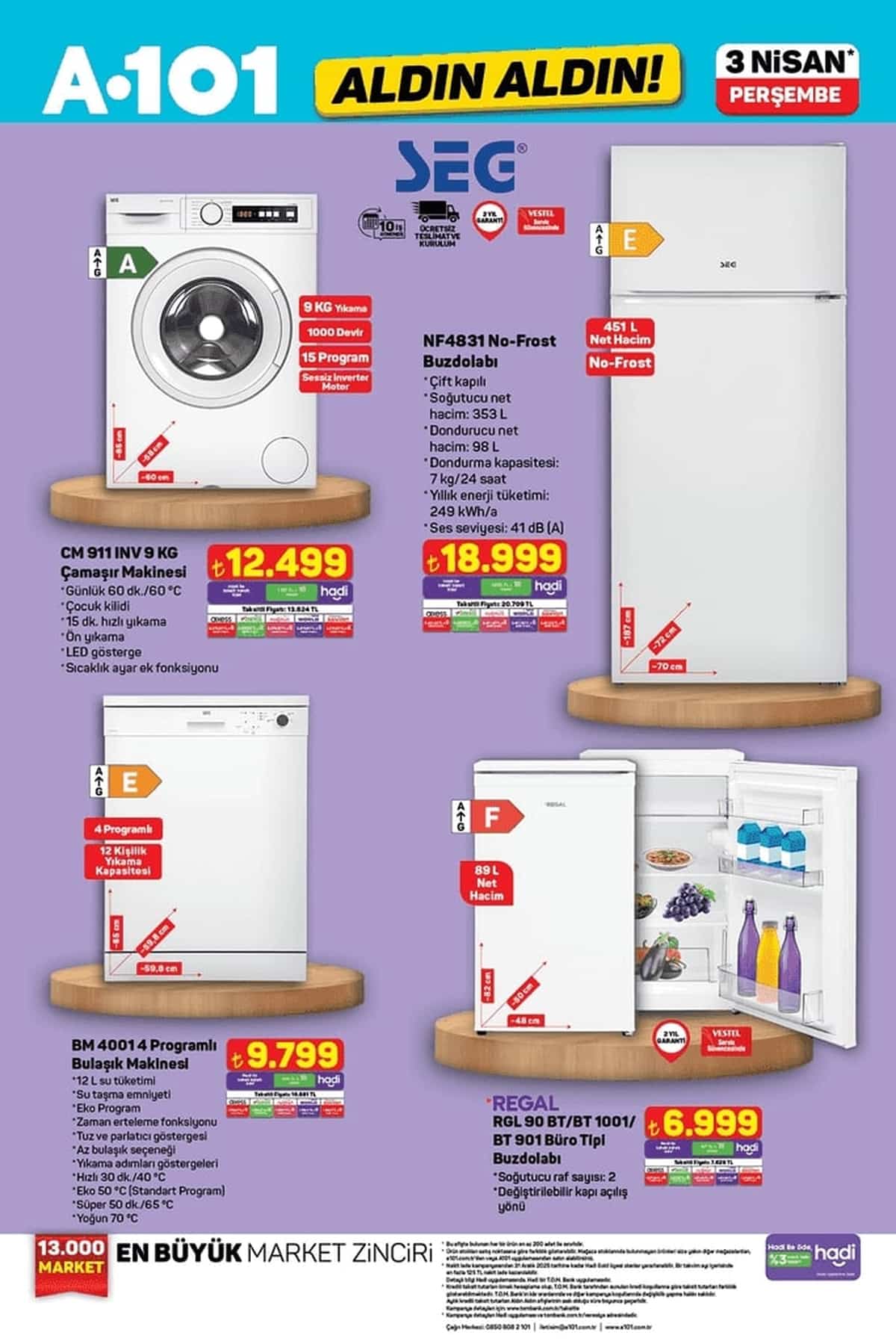 A101 3 NİSAN 2025 AKTÜEL KATALOĞU