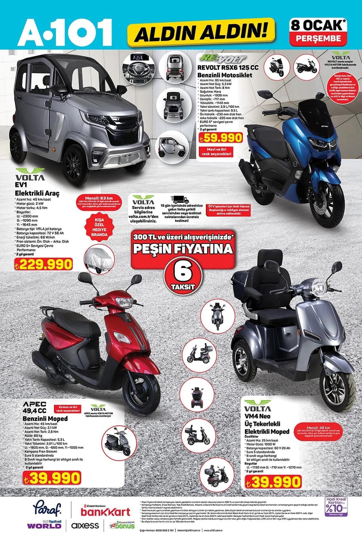 A101 8 OCAK 2026 AKTÜEL KATALOĞU