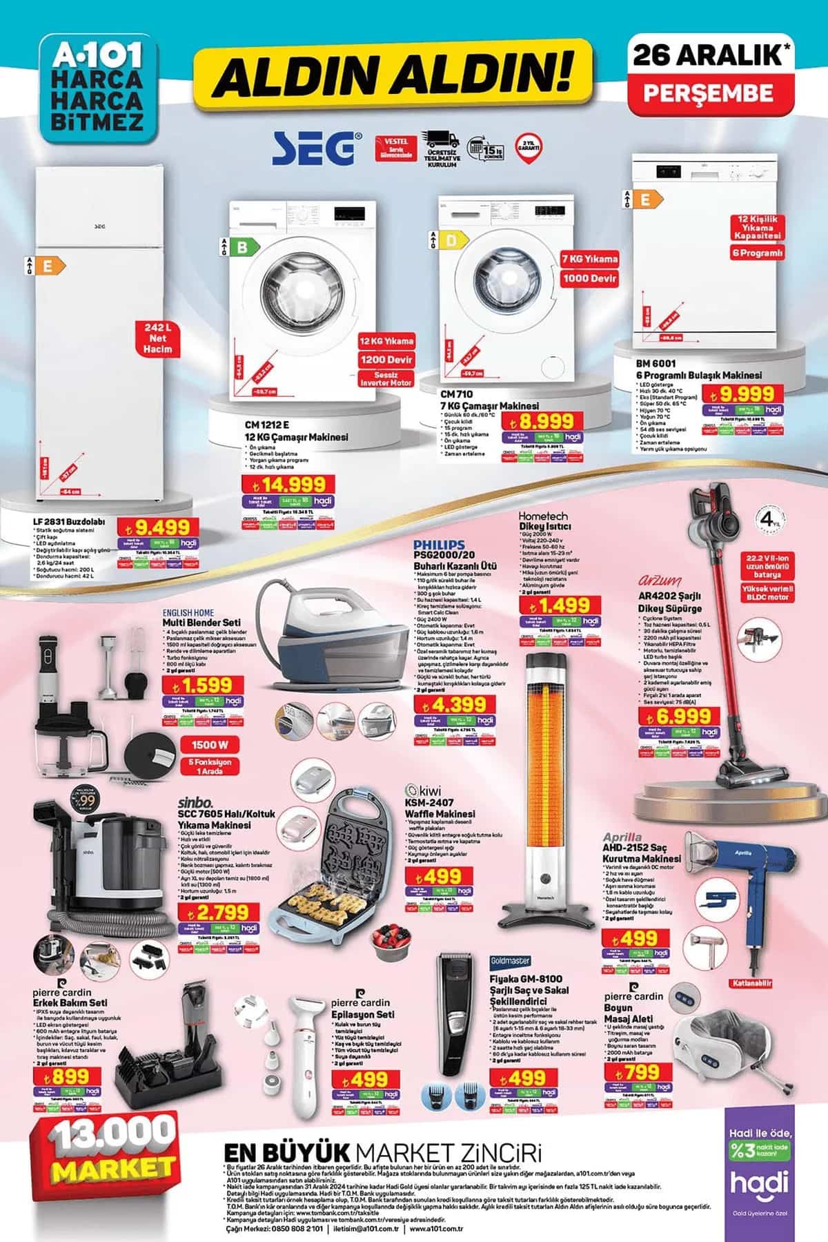 A101 26 ARALIK 2024 AKTÜEL KATALOĞU