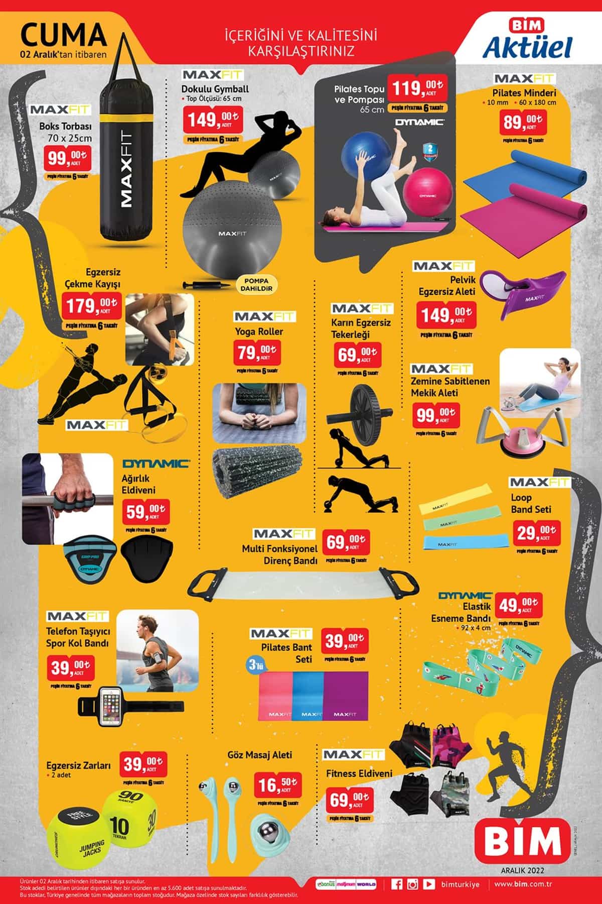 BİM 2 ARALIK 2022 AKTÜEL KATALOĞU