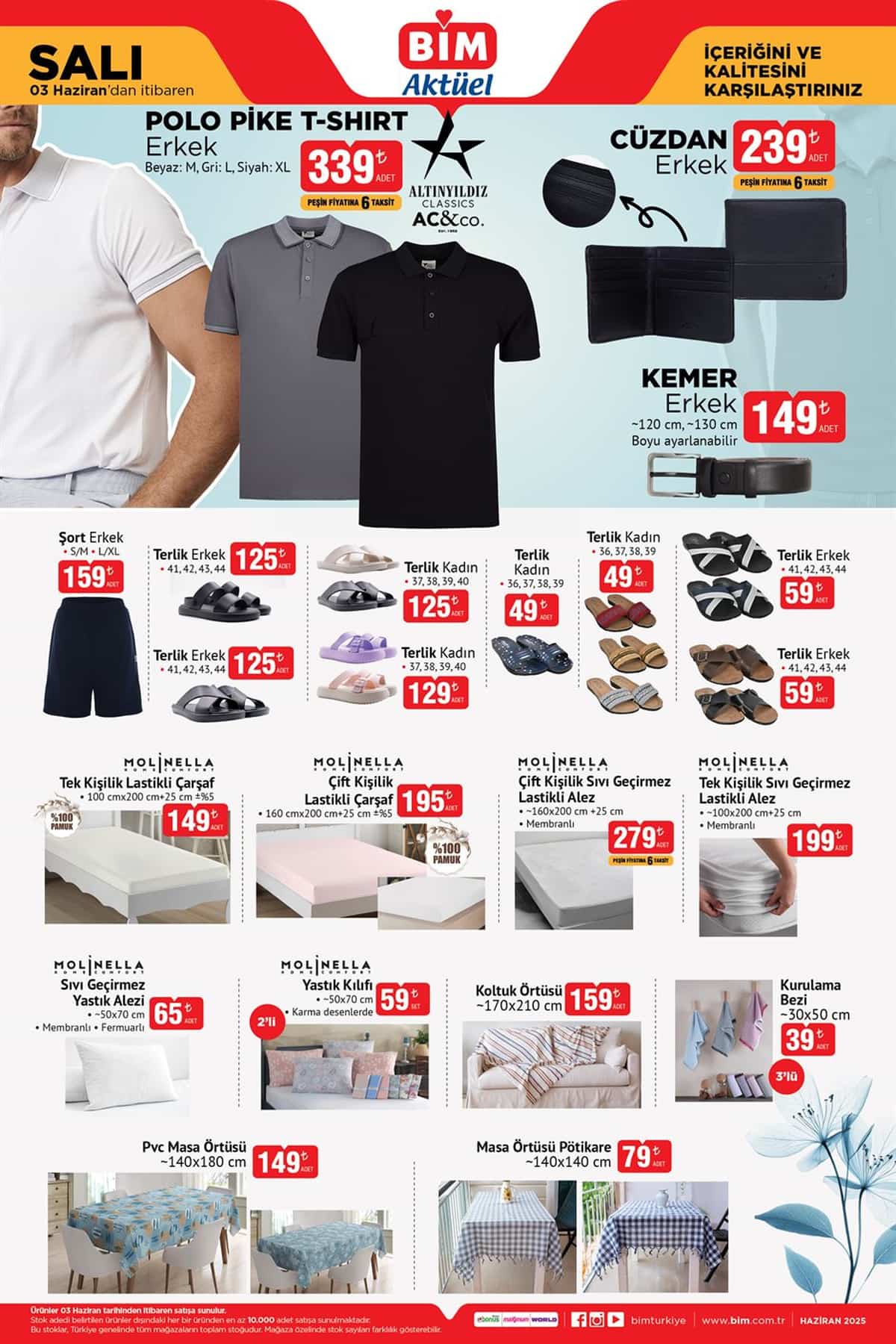 BİM 3 HAZİRAN 2025 AKTÜEL KATALOĞU