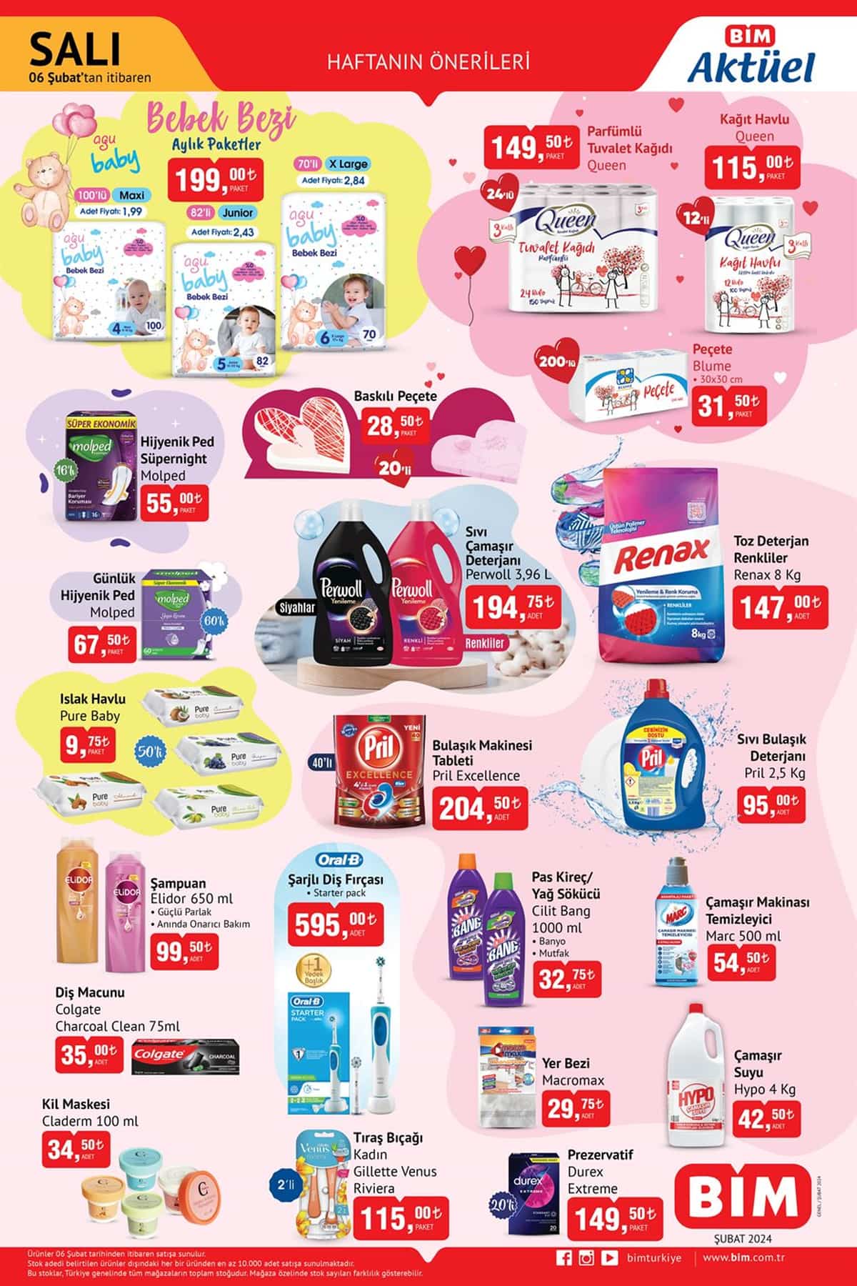 BİM 6 ŞUBAT 2024 AKTÜEL KATALOĞU