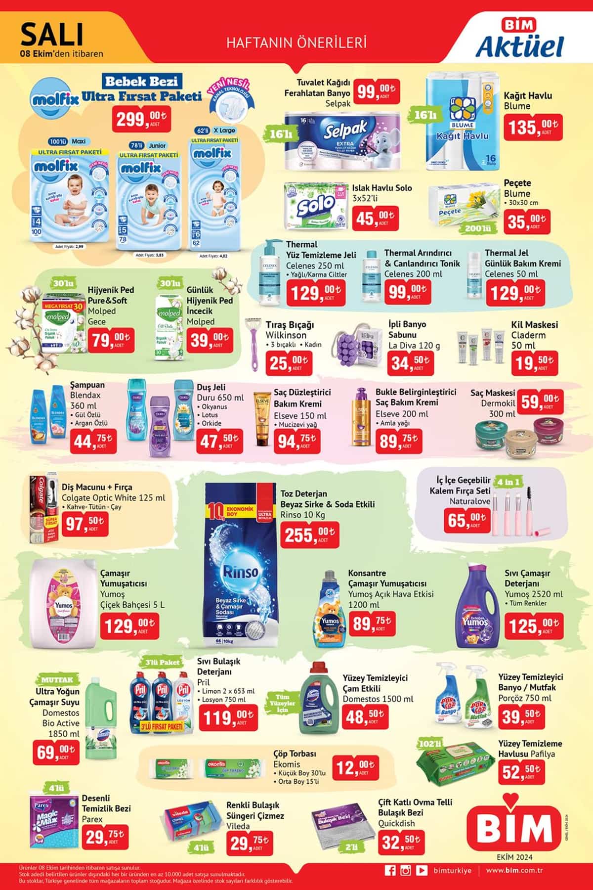 BİM 8 EKİM 2024 AKTÜEL KATALOĞU
