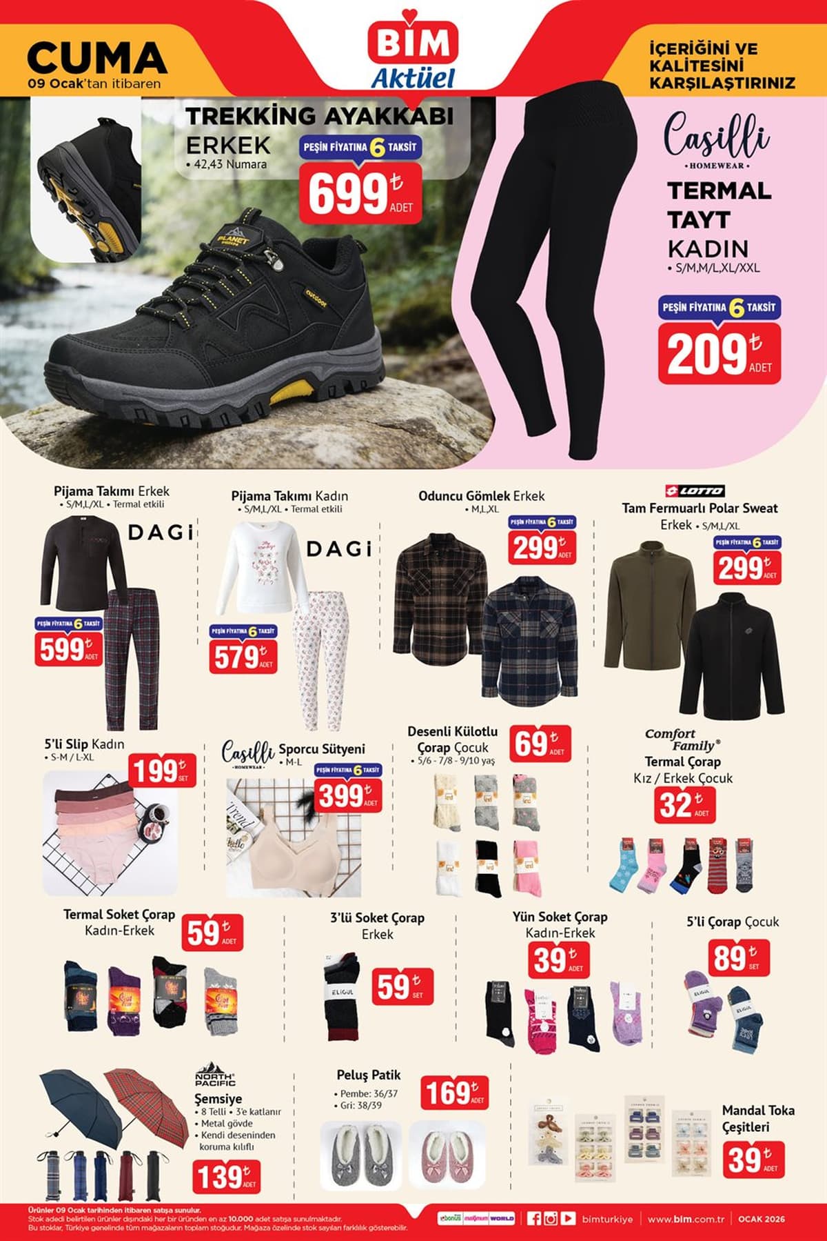 BİM 9 OCAK 2026 AKTÜEL KATALOĞU