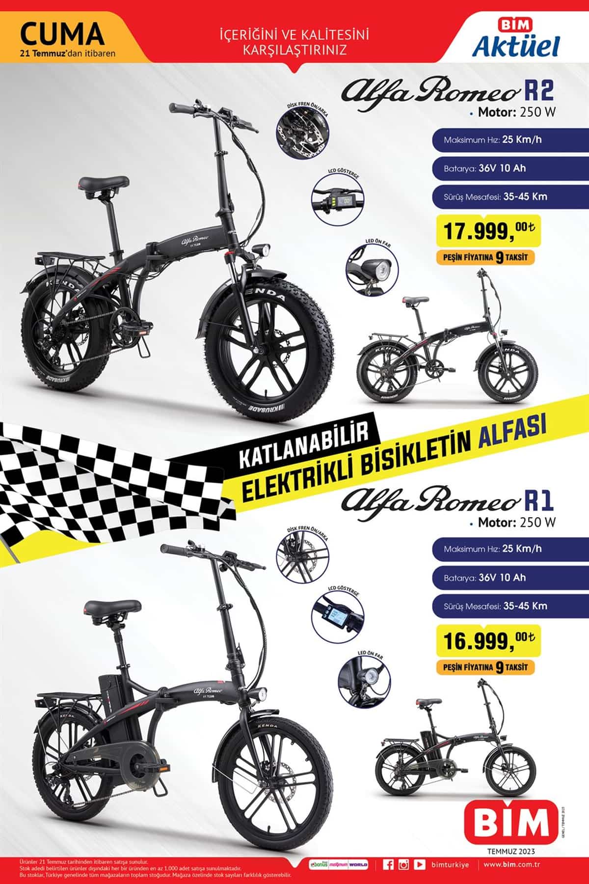 BİM 21 TEMMUZ 2023 AKTÜEL KATALOĞU