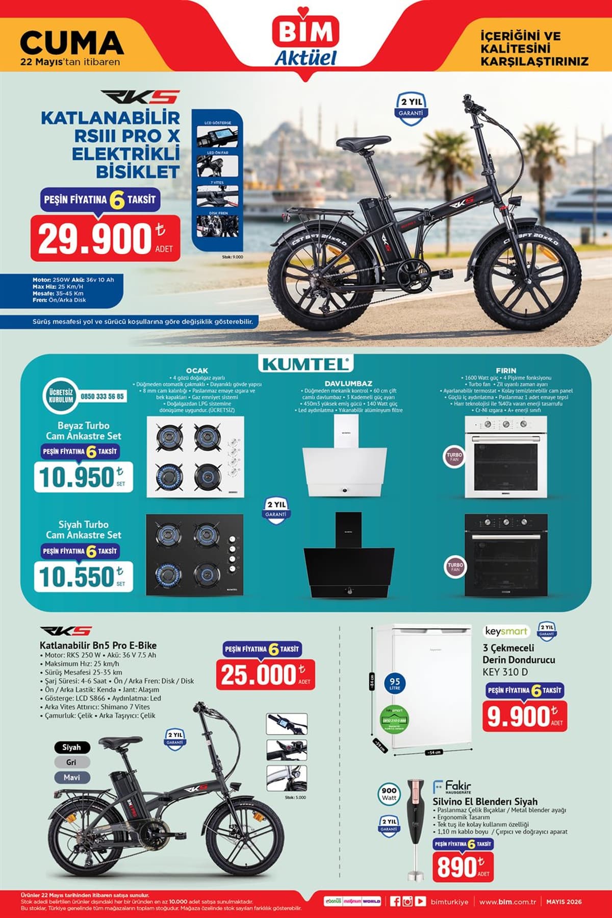 BİM 22 MAYIS 2026 AKTÜEL KATALOĞU