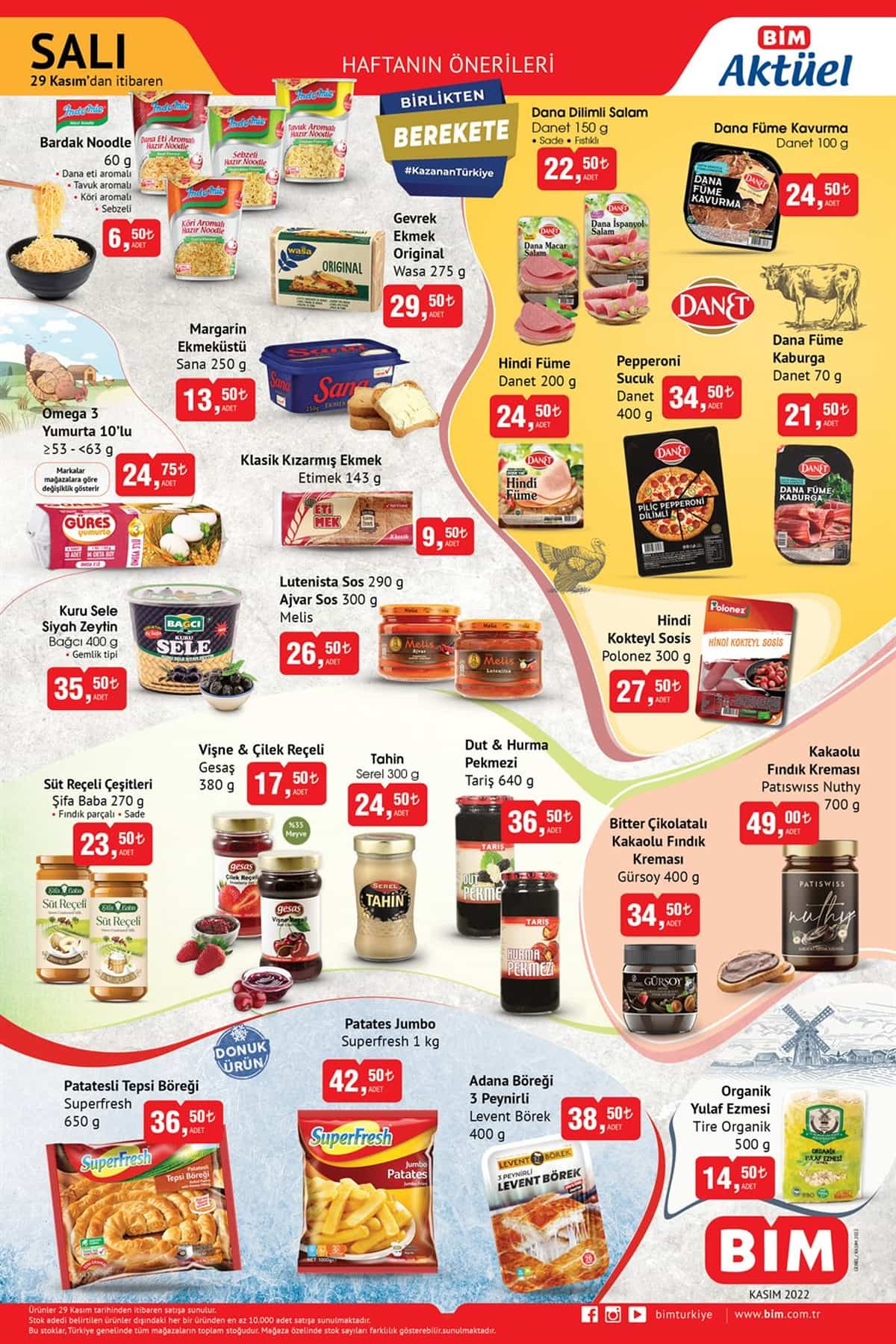 BİM 29 KASIM 2022 AKTÜEL KATALOĞU