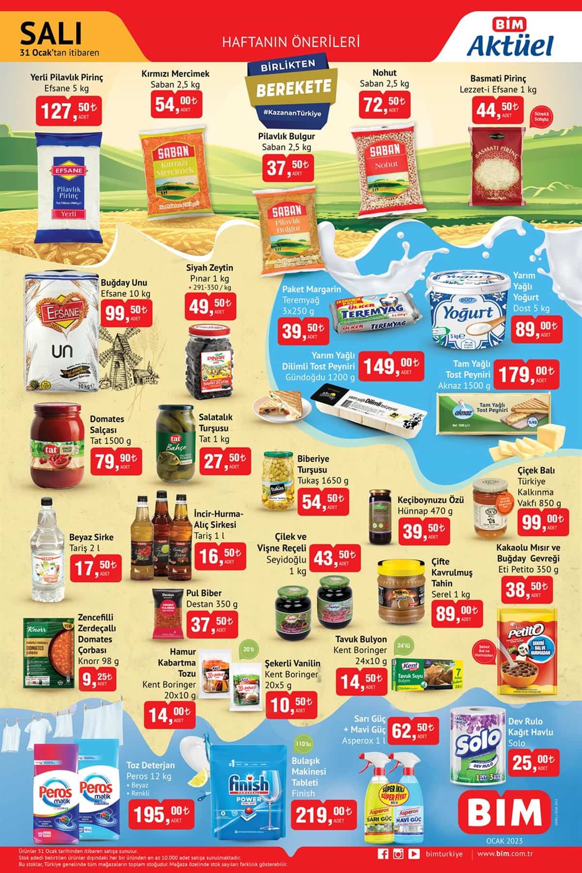 BİM 31 OCAK 2023 AKTÜEL KATALOĞU