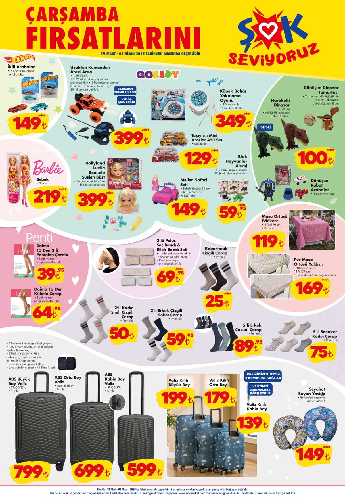 ŞOK 19 MART 2025 AKTÜEL KATALOĞU