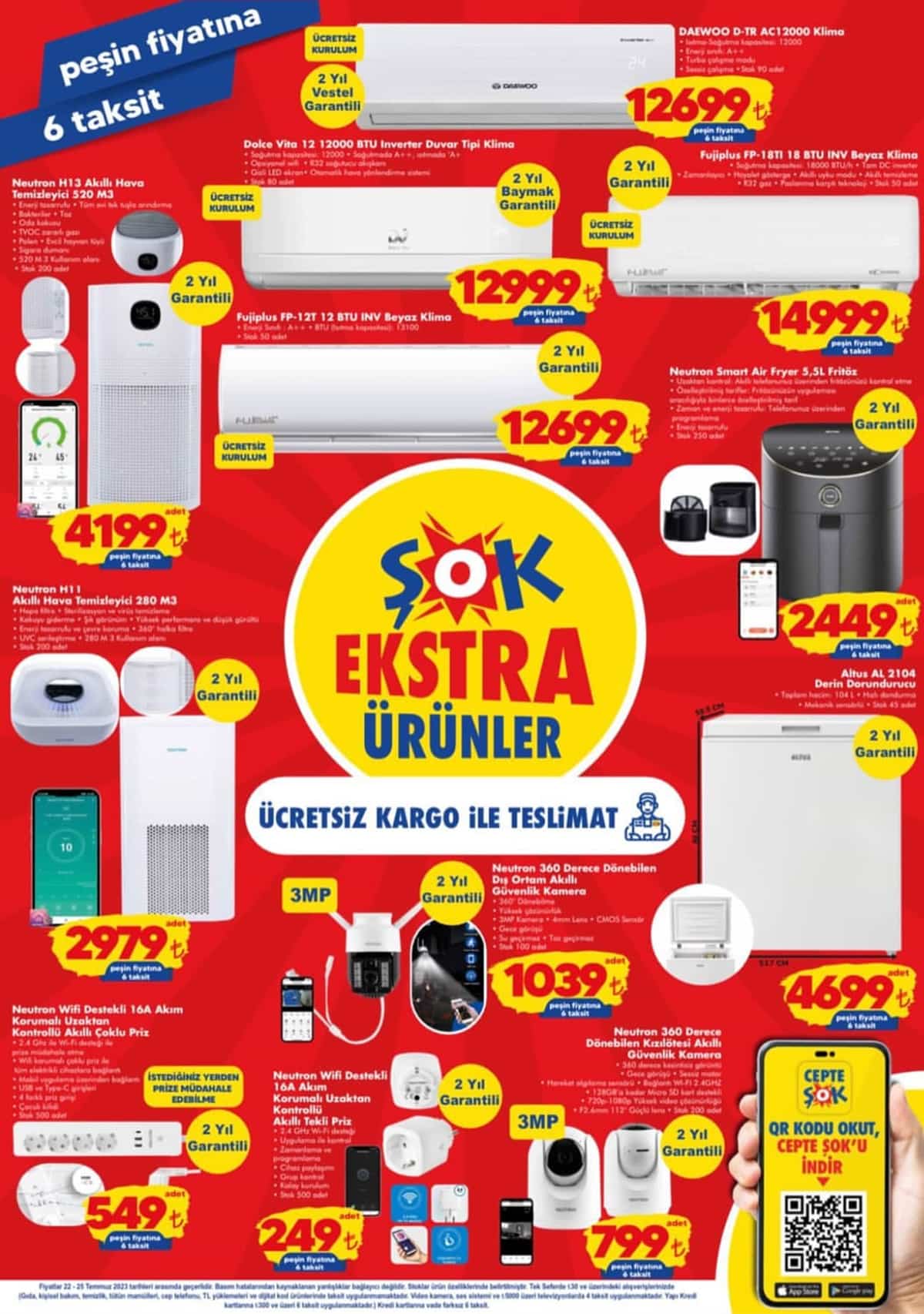 ŞOK 22 TEMMUZ 2023 AKTÜEL KATALOĞU